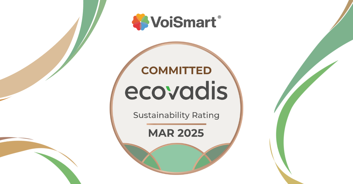 VoiSmart ottiene il badge EcoVadis Committed